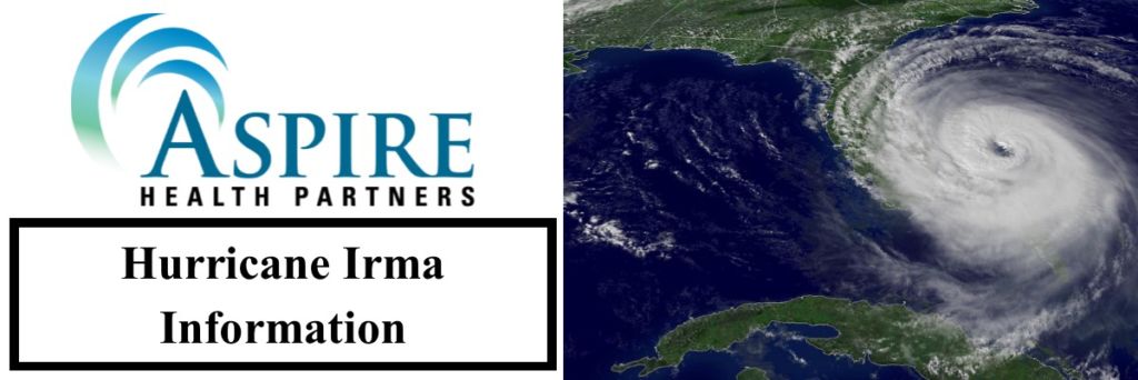 Hurricane information banner » Aspire Health Partners